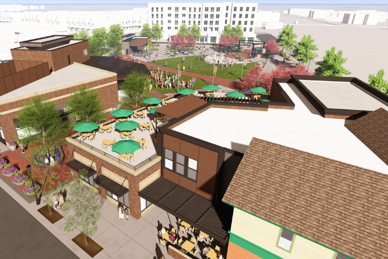 Enjoy year round fun at Tinley Park's Harmony Square Plaza